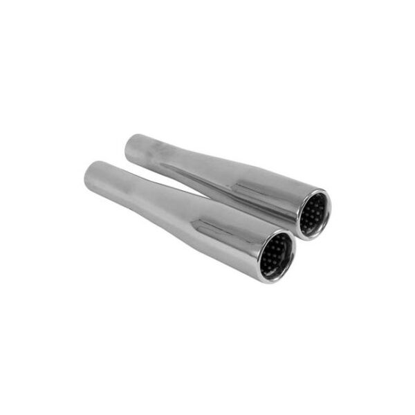 Stainless Steel Tapered Exhaust Tail Pipe Tips Fits VW Bug 1960-1974 ...