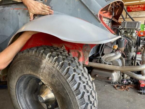 Baja Bug Flat Back Racing Fiberglass Rear Fenders Pair | 821136FB ...